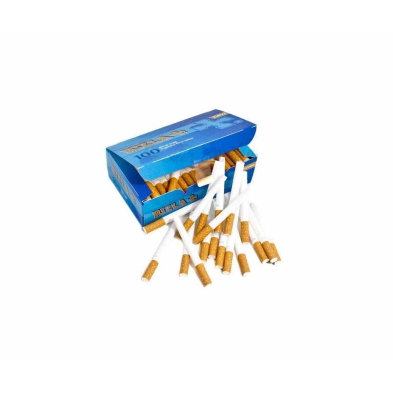 Hylsytupakka - Rizla Blue tubes 100 tk